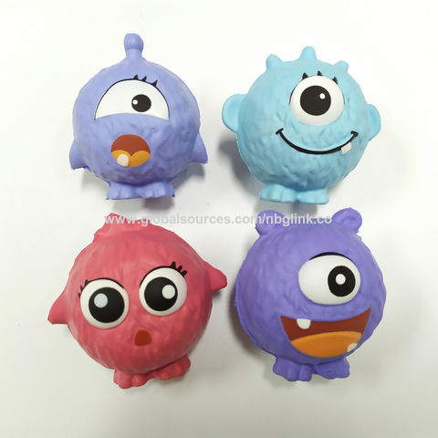 Buy Wholesale China Pu Squeeze Squishy Stress Toy-cute Funny Alien ...