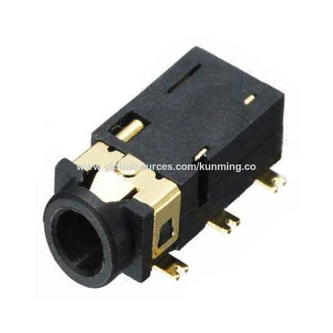 Audio JACK,PDA 2.5mm Cell Phone Connector * 4-Pole Mini ISO Jack SMT ...
