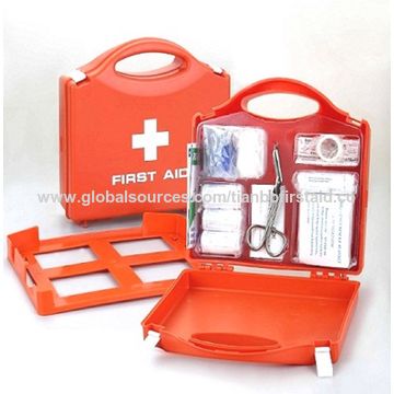 Plastic first aid box,wall-mounted,for workshop and school,CE and FDA ...