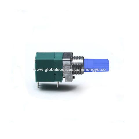Buy Wholesale China 9mm Horizontal Mounting Led Clear Shaft Rotary ...