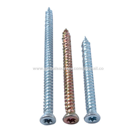 China Window/door frame installation screw with tork drive T30 flat ...