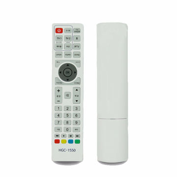 China Custom white Korean TV remote control with IR learning function ...