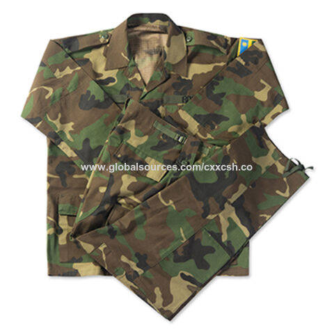 China Camouflage BDU Battle Dress Uniform on Global Sources
