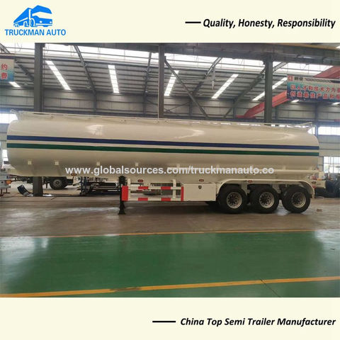 TRUCKMAN AUTO Brand New 45m3 Oil Tanker Trailer, Fuel tank semi trailer ...