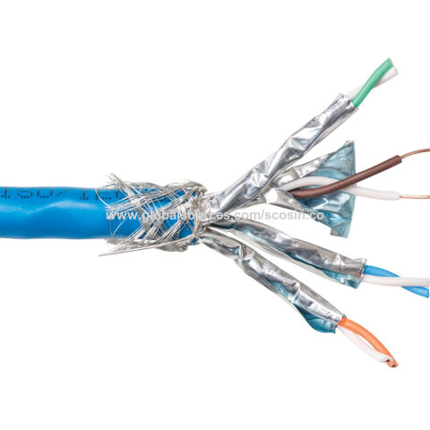 China Cat7 SFTP Lan Cable,PVC Jacket,Pure Copper Conductor on Global ...