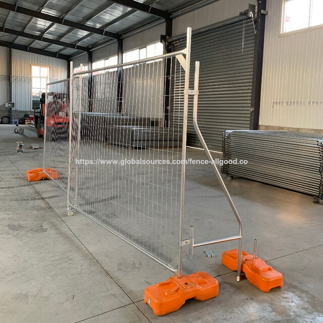 Buy China Wholesale Light Temporary Fence Barricade Fence Panels With ...