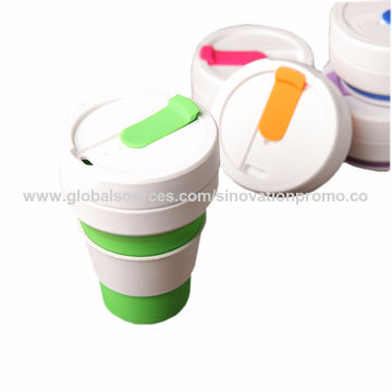 Buy Wholesale China Fold Silicone Coffee Cup & Fold /collapsible/cup ...