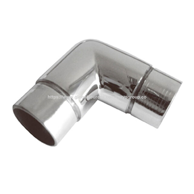 Buy Wholesale China Stainless Steel Handrail Fittings Corner Mitre Tube ...