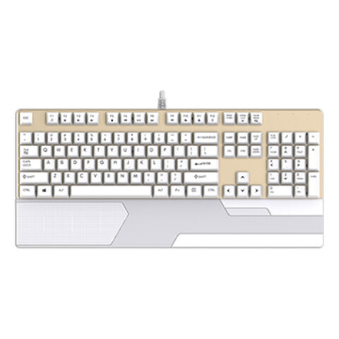 Buy China Wholesale 2018 Oem Stylish White Color Mechanical Keyboard ...