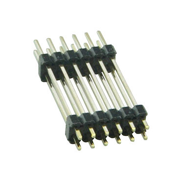 Buy Standard Quality China Wholesale 2.54mm Pin Header,dual Row,board Spacer,straight Dip Type ...