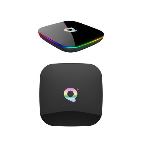 Internet tv set top box Q box Android 9.0 H6quad core Q plus 4gb ram ...