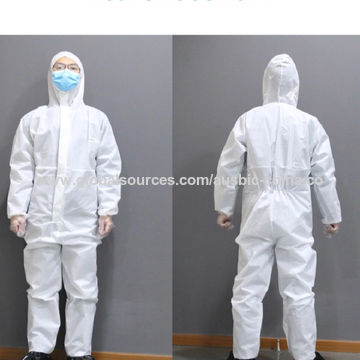 China Disposable medical coverall overalls nonwoven protective suit ...
