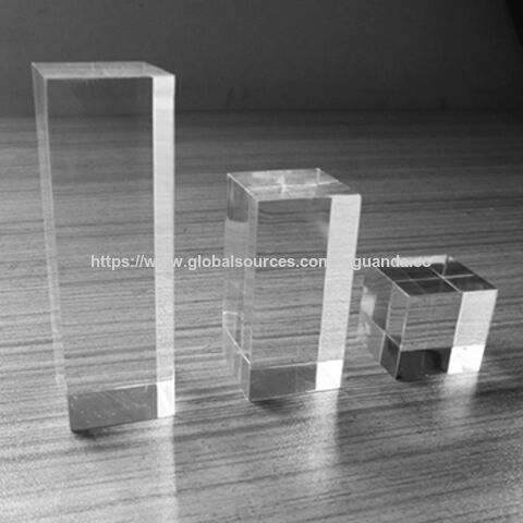 Buy Wholesale China Customize Solid Acrylic Riser Display Plexiglass ...