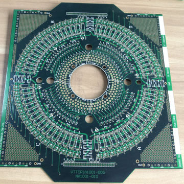 Multi-layered PCB with HAL Lead-free 1.6mm 1-2 oz copper thickness, FR ...