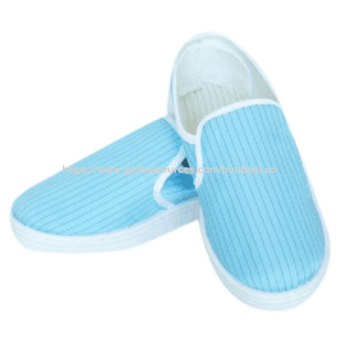 Buy Wholesale China Esd Blue Slim Strip Pvc Shoes & Pvc Shoes at USD 2 ...