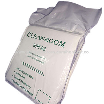 China 9"*9" White Microfiber ESD Antistatic Cleanroom Wiper on Global ...