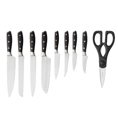 Multi-function 7pcs Kitchen Knife Set With Kitchen Scissor,german High ...
