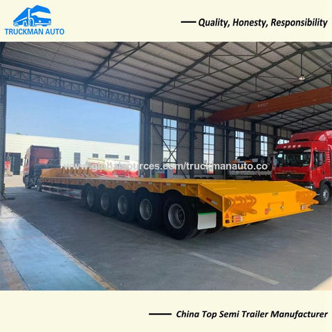Buy Wholesale China 6 Axles 120 Tons Lowbed Semi Trailer For Sale & 120 ...