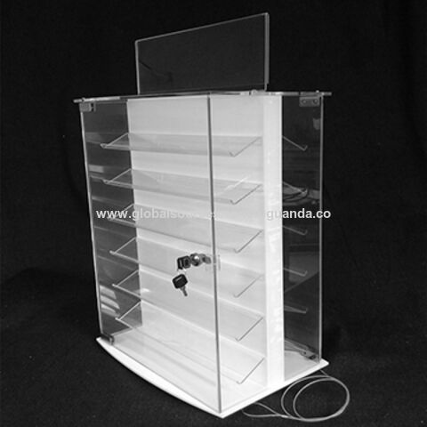 Custom acrylic display case plexiglass display rack pmma display ...
