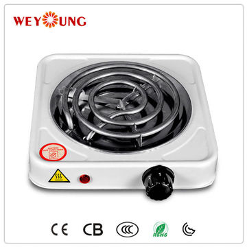 Buy Wholesale China 1000w Single Spiral Electric Hot Plate & Single ...