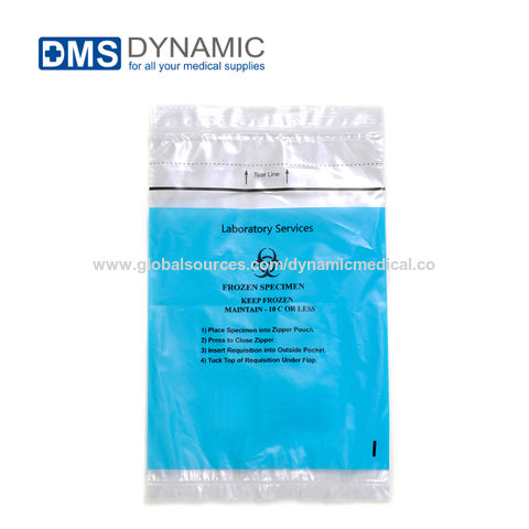 Buy Wholesale China Three Layers Specimen Bag Blue Print 6 Inch X 9 ...