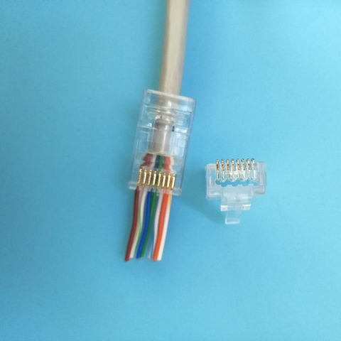 Buy Wholesale China Ez Rj45 Connector, Ez Rj45 Plug, 8p8c Cat6a ...