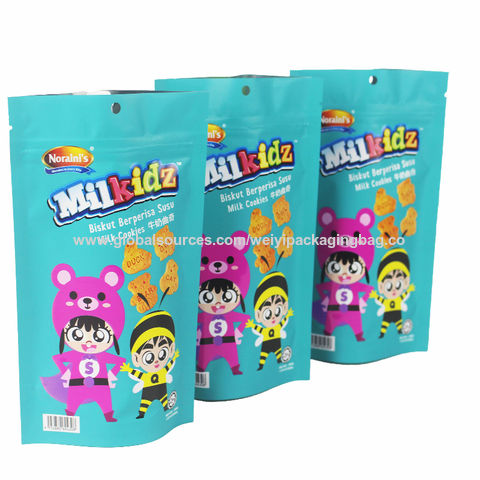 Buy Wholesale China Biscuit Shop Use Stand Up Cookies Zipper ...