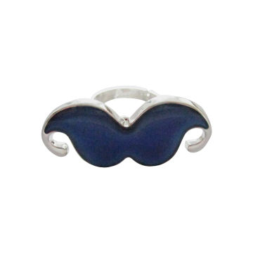 Buy Wholesale China Moustache Metal Mood Ring, 6 Colors Changing ...