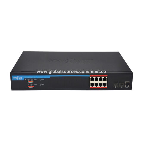 90W Ultra PoE Switch L2 managed 8-port gigabit +2 SFP ports poe++ ...