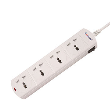 Buy Wholesale China Universal Power Socket, 3/4/5-way Extension Socket ...