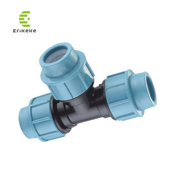 Pp Compression Tee Fitting Pp Fittings Compression For Drink Water ...