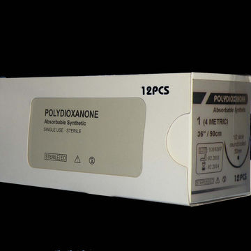 China Synthetic Absorbable Monnofilament sutures Polydioxanone (PDO/PDS ...