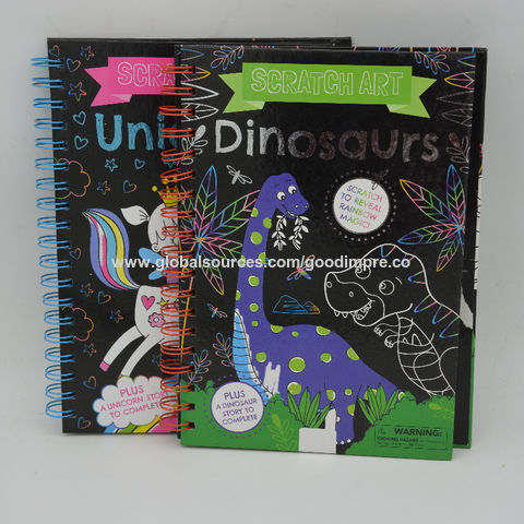 Buy Wholesale China Scratch Book Children Customized Art Learning ...