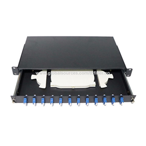 Buy Wholesale China 12-port Slidable Type Fiber Terminal Box, Lc Duplex ...