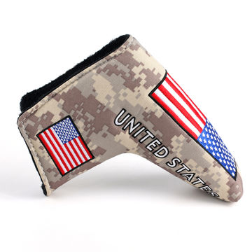 Buy Wholesale China Camouflage Usa Flag Golf Putter Headcover & Golf ...