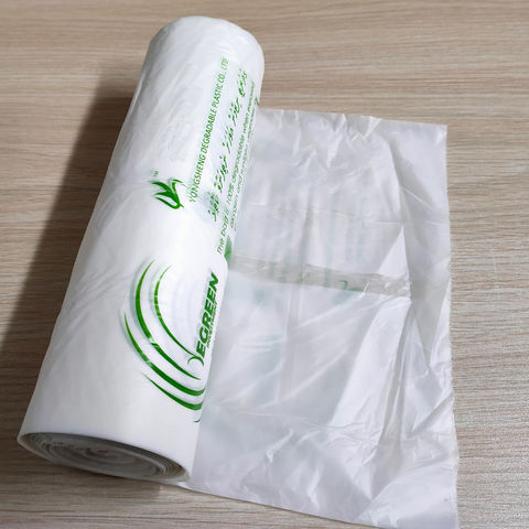 Biodegradable & Compostable Room Dust Bin Liner, EN13432/ASTM D6400 Certified, Biodegradable ...