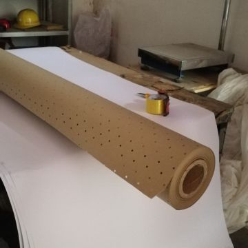 Buy Wholesale China 70gsm Brown Perforated Kraft Paper Roll & Kraft ...