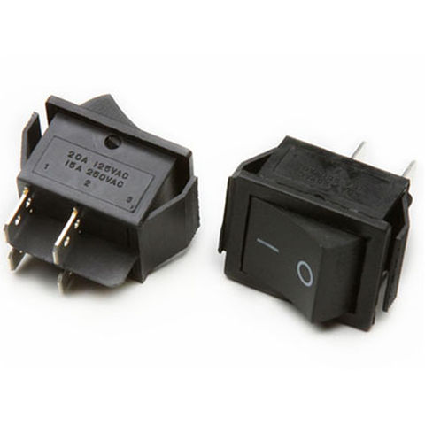 IRS-201-3C 4 pins silver contacts with illuminant rocker switch, 10A ...