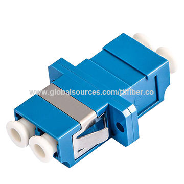 Buy Wholesale China Lc Fiber Optic Adapter, Duplex With Flanges & Lc ...