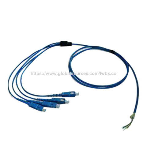 Buy Wholesale China Sc Armored Fiber Optical Pigtail With Low Il, High ...