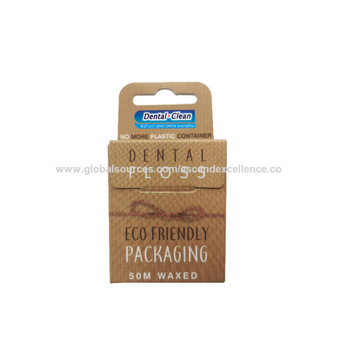 Buy Wholesale China 50m Waxed Dental Floss , Eco Friendly Packaging ...
