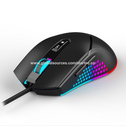 China RGB 7D Gaming Mice with Special Holes, Ultralight Mouse on Global ...