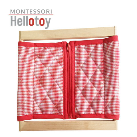 China Montessori Infant Toddler Dressing Frame Practical Life on Global ...