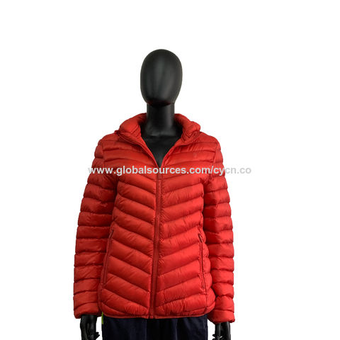 Buy Wholesale China Women Winter Light Padding Jacket With Hood, 20d ...