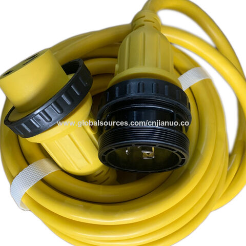 Marine Shore Power Cordset SEOW Cable 10AWG 30A Plug, marine power cord ...