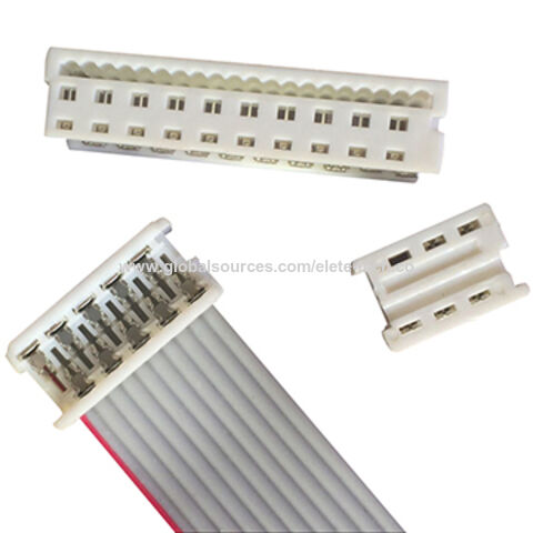 1.27mm Ribbon Cable Pcb Connectors, Idc Socket 8p, 12p, 14p,18p, 20p, 22p, 24p, 26p - Expore ...