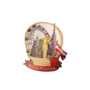 Buy Wholesale China Hot Sale Customized Vienna Tourist Souvenir Mdf ...