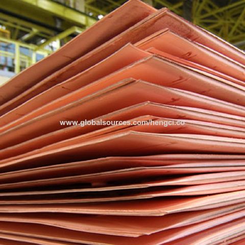 Buy Wholesale China Quality Cathode Coppers 99.99% Copper Cathode For ...