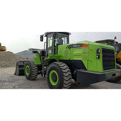 LiuGong 5 Ton Wheel Loader ZL50CN Front End Loader with Rock Bucket, 5t ...