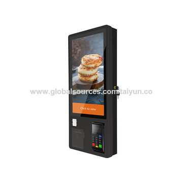 Buy Wholesale China Wall Mount Or Floor Stand 24inch Self Service Queue ...
